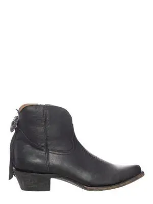 MEXICANA Bonnie Western Ankle Boots - Black