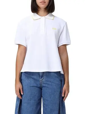 Loewe Loewe Women Polo Shirt Woman Loewe White
