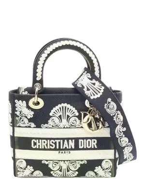 Dior 2000s Lady D-lite Cornelly Tote Bag - Blue