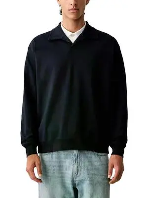 Marc O'polo Spread-collar Sweater - Blue