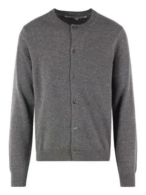 Comme Des Garçons Forever Button-up Cardigan - Grey