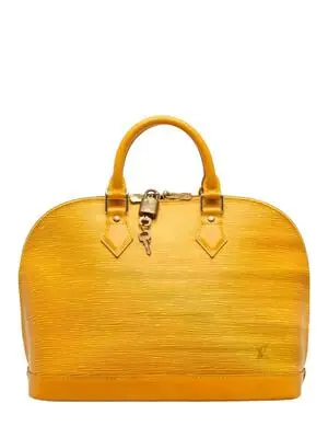 LOUIS VUITTON 1999 Epi Alma Pm Handbag - Yellow