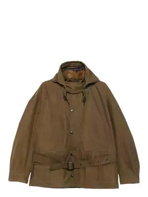 Barbour Ursula Belted Hooded Jacket - Brown