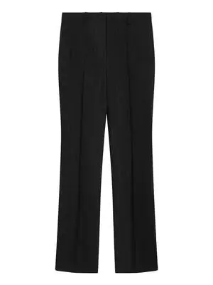Gucci Pinstripe Straight-leg Trousers - Black