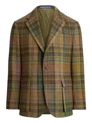 Polo Ralph Lauren The Rl67 Plaid Tweed Jacket - Brown