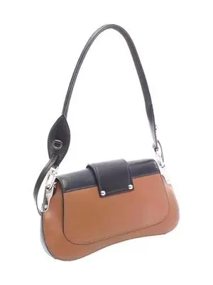 Prada 2013-2026 City Calf Sidonie Satchel - Brown