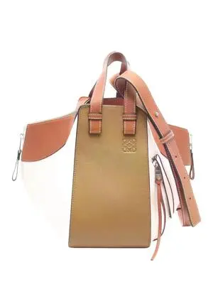 Loewe 2010s Small Hammock Tote Bag White