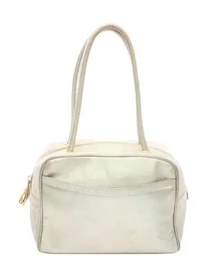 Loewe 2000s Anagram Tote Bag - Neutrals