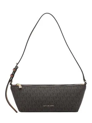 MICHAEL KORS Laila Mk Monogram Coated Canvas Shoulder Bag