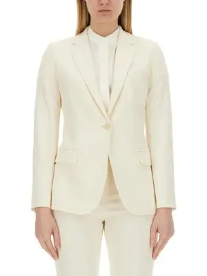 Theory Staple" Blazer - Ivory