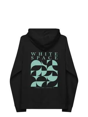 ANCHOR & CREW Fifteen White Space Editions Organic Cotton Hoodie - Black