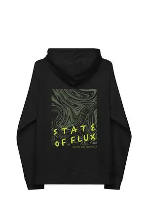 ANCHOR & CREW Seventeen State Of Flux Editions Organic Cotton Hoodie - Black