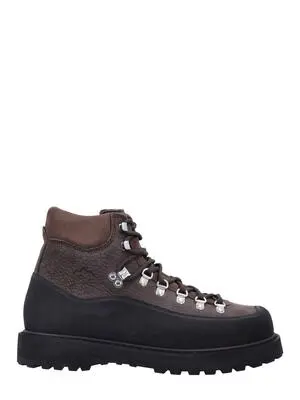 Diemme Leather Hiking Boots With Lug Sole - Dk Fellow