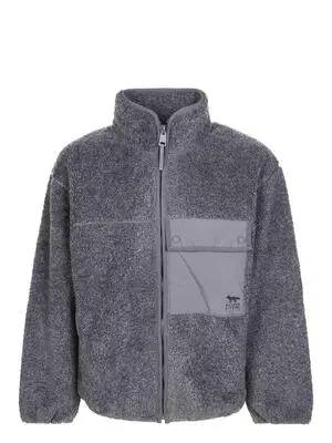 Maison Kitsuné Maison-inspired Fleece Jacket - Marrone