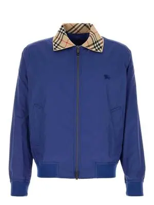 Burberry Burberry Men's Blue Cotton Jacket Blue