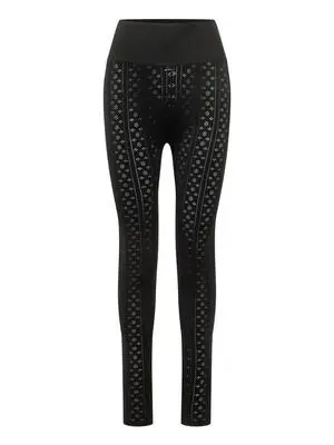 JW Anderson J. W. Anderson Pointelle Leggings - Black