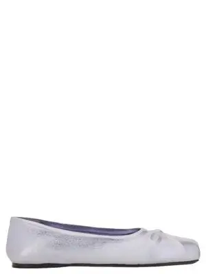Marni Mini Ballerina With Little Bow - Silver