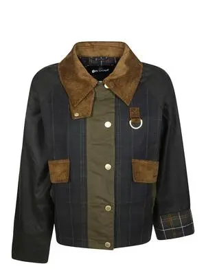 Barbour Barbour Irene Wax Jacket For Women Verde