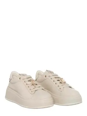 GIO+ Embellished-laces Platform Sneakers