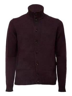 ZANONE Chioto Button-up Sweater Red