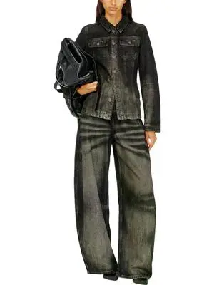 DIESEL® Relaxed Jeans High-waist 1987 D-khelz - Black