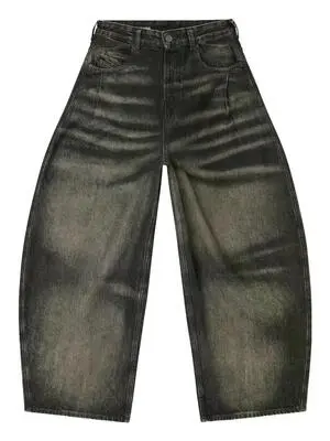 DIESEL® Relaxed Jeans High-waist 1987 D-khelz Grey