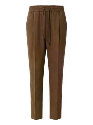 Jacob Cohen Drawstring Corduroy Trousers - Brown