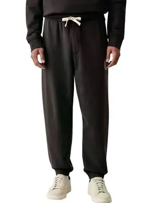 Armani Exchange Logo-patch Drawstring Track Pants - Brown