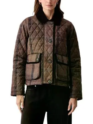 BARBOUR Loudon Tartan Quilted Jacket