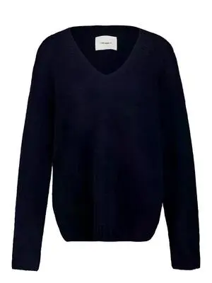 LISA YANG Leona V-neck Sweater - Blue