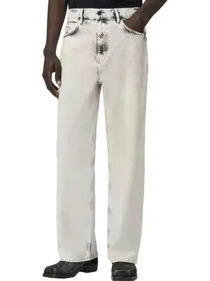 ALLSAINTS Lenny Straight-leg Jeans - Grey