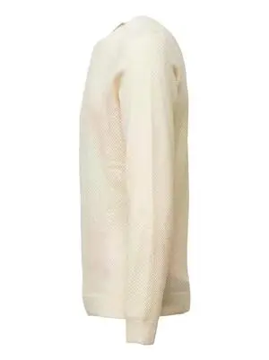 ZANONE Waffle-knit Wool Sweater - Neutrals