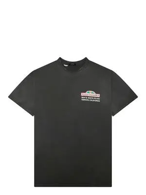 WILLY CHAVARRIA Graphic-print Distressed T-shirt - Black