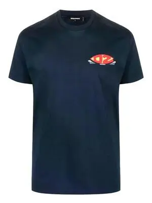 Dsquared2 Logo-print T-shirt - Blue