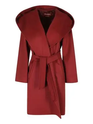 Max Mara Max Mara Studio Women Coat Woman Max Mara Studio Red