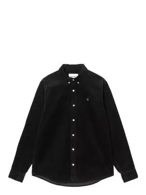 Carhartt Work In Progress L/s Madison Cord Shirt - Soot