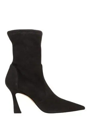 STUART WEITZMAN Pointed-toe High-heeled Boots - Black