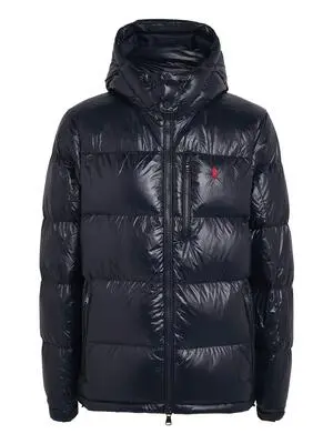 Polo Ralph Lauren Down-padded Gorham Glossed Jacket Navy