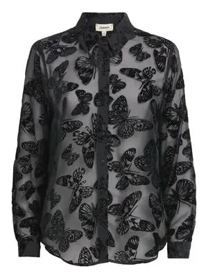 L'Agence Laurent Blouse - Black
