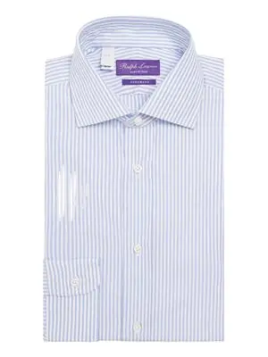 Ralph Lauren Purple Label Stripe Aston Shirt - Blue
