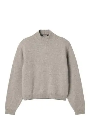 Jacquemus Long-sleeved Sweater - Light Brown