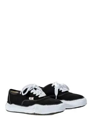 Mihara Yasuhiro ""baker"" Og Sole Suede Low-top Sneakers Black