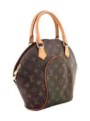 LOUIS VUITTON Ellipse Bag Monogram Canvas Pm Satchel - Brown