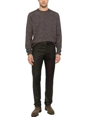 Corneliani Crew-neck Sweater - Brown