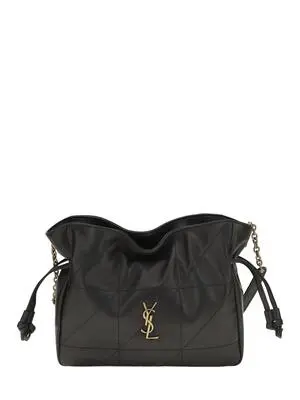 Saint Laurent Jamie Small Quilted Lambskin Bucket Bag - Gray