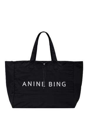 ANINE BING Leo Sport Tote - Black
