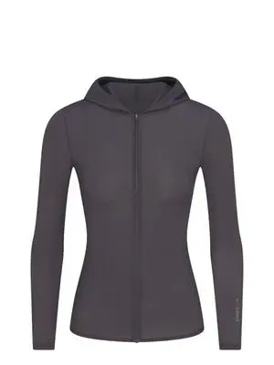 Nike (wmns) Nike X Skims Weightless Layers Full-zip Hoodie 'lead' Lead