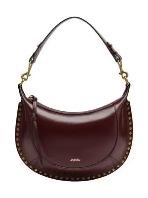Isabel Marant Étoile Naoko Burgundy Leather Bag - Red