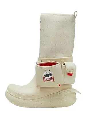 CROCS X Pringles Boots 'white Red - White/red/black