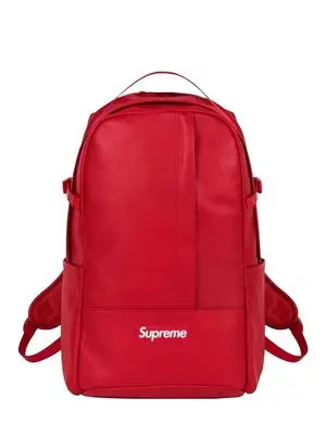 Supreme Supreme Fw23 Leather Bag 'red' Red